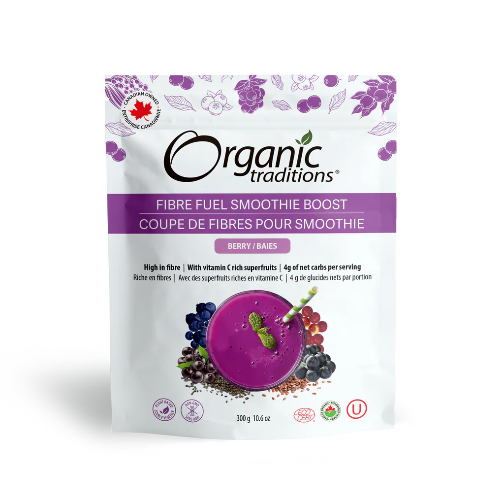 Organic Traditions Berry Fiber Smoothie – Sweet Cherubim