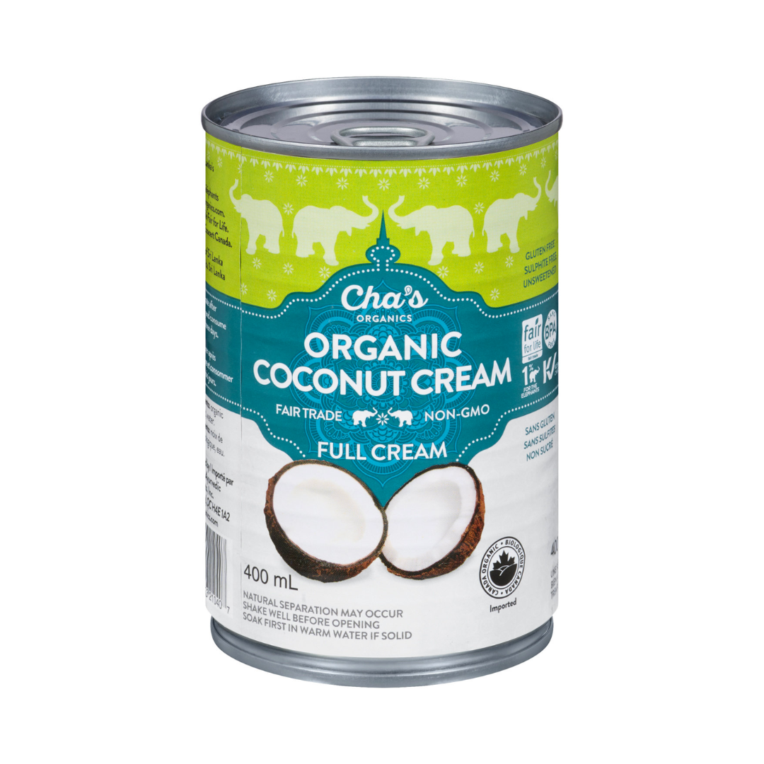 Cha's Organic Coconut Cream Coconut Cream - 400mL – Sweet Cherubim