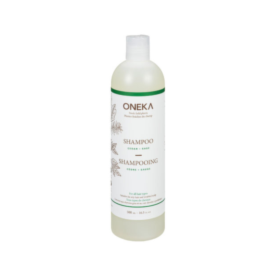 Oneka Shampoo Cedar & Sage 500mL – Sweet Cherubim