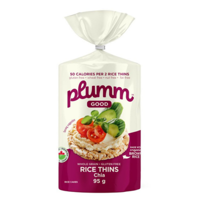 Chia Brown Rice Thins – Sweet Cherubim