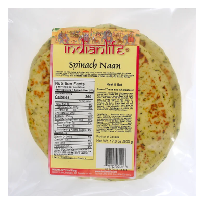 IndianLife Naan - 500g – Sweet Cherubim