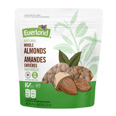 Buy Natural Whole Almonds | Everland | Sweet Cherubim