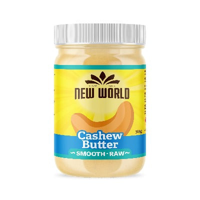 100% Natural, Raw Cashew Butter | New World Foods | Sweet Cherubim