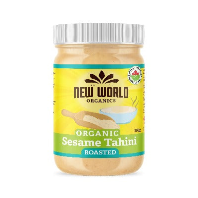 100% Organic Tahini, Dry Roasted | New World Foods | Sweet Cherubim