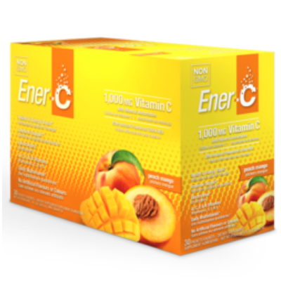 Ener-C Peach Mango Vitamin C, 30 Sachets – Sweet Cherubim