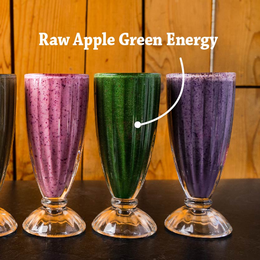 Raw Apple Green Energy Smoothie – Sweet Cherubim