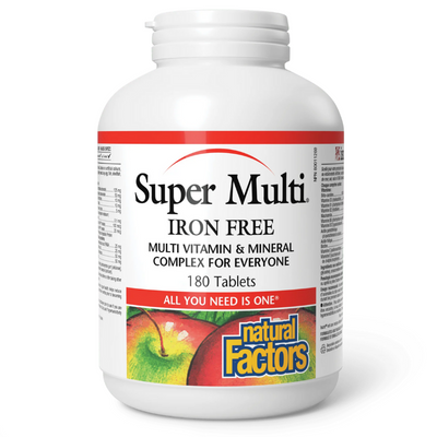 Natural Factor Super Multi Vitamin&Mineral Iron – Sweet Cherubim